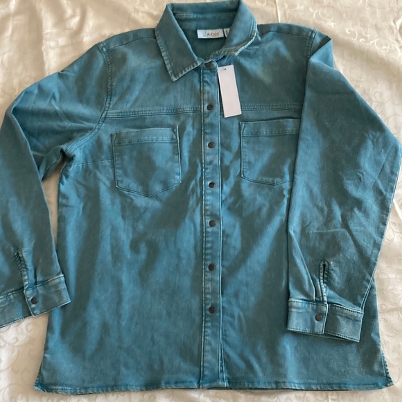 Denim&Co | Tops | New Dco Denim Company Women Shirt | Poshmark
